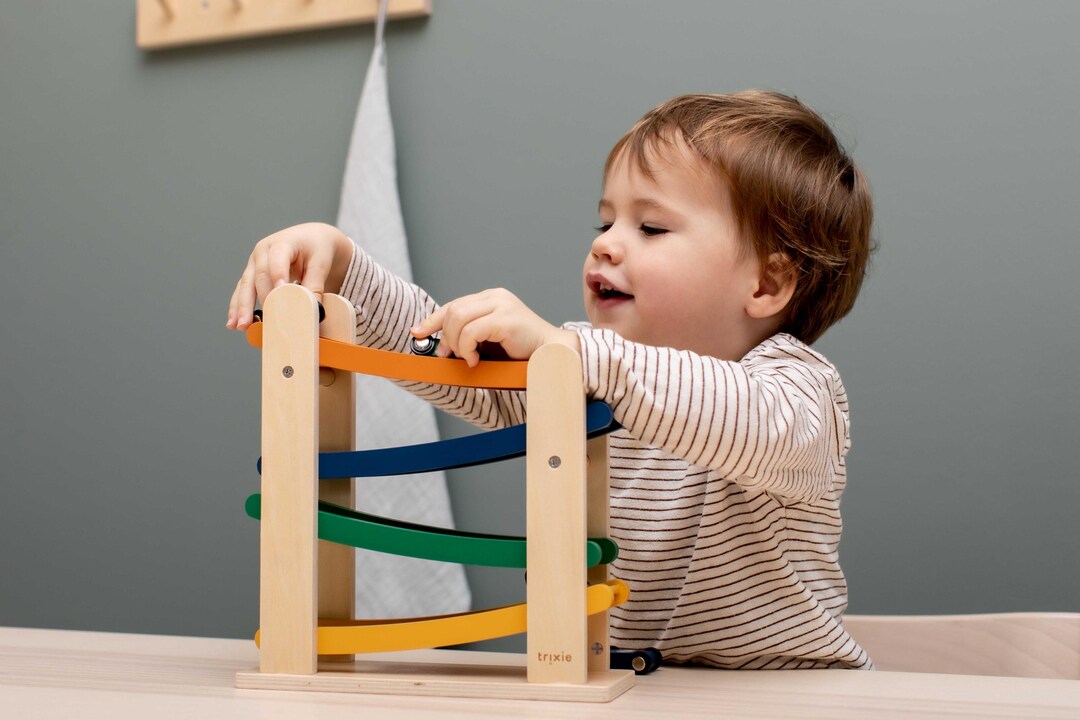 Personalized Ramp Racer | Trixie Toy Wooden Montessori Toddler Gift ...