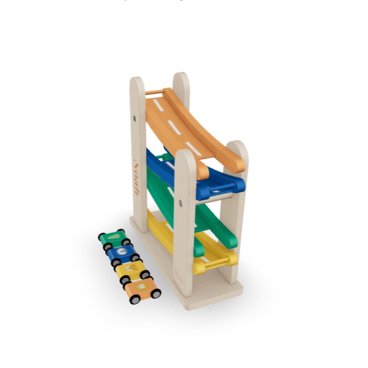 Personalized Ramp Racer | Trixie Toy Wooden Montessori Toddler Gift ...