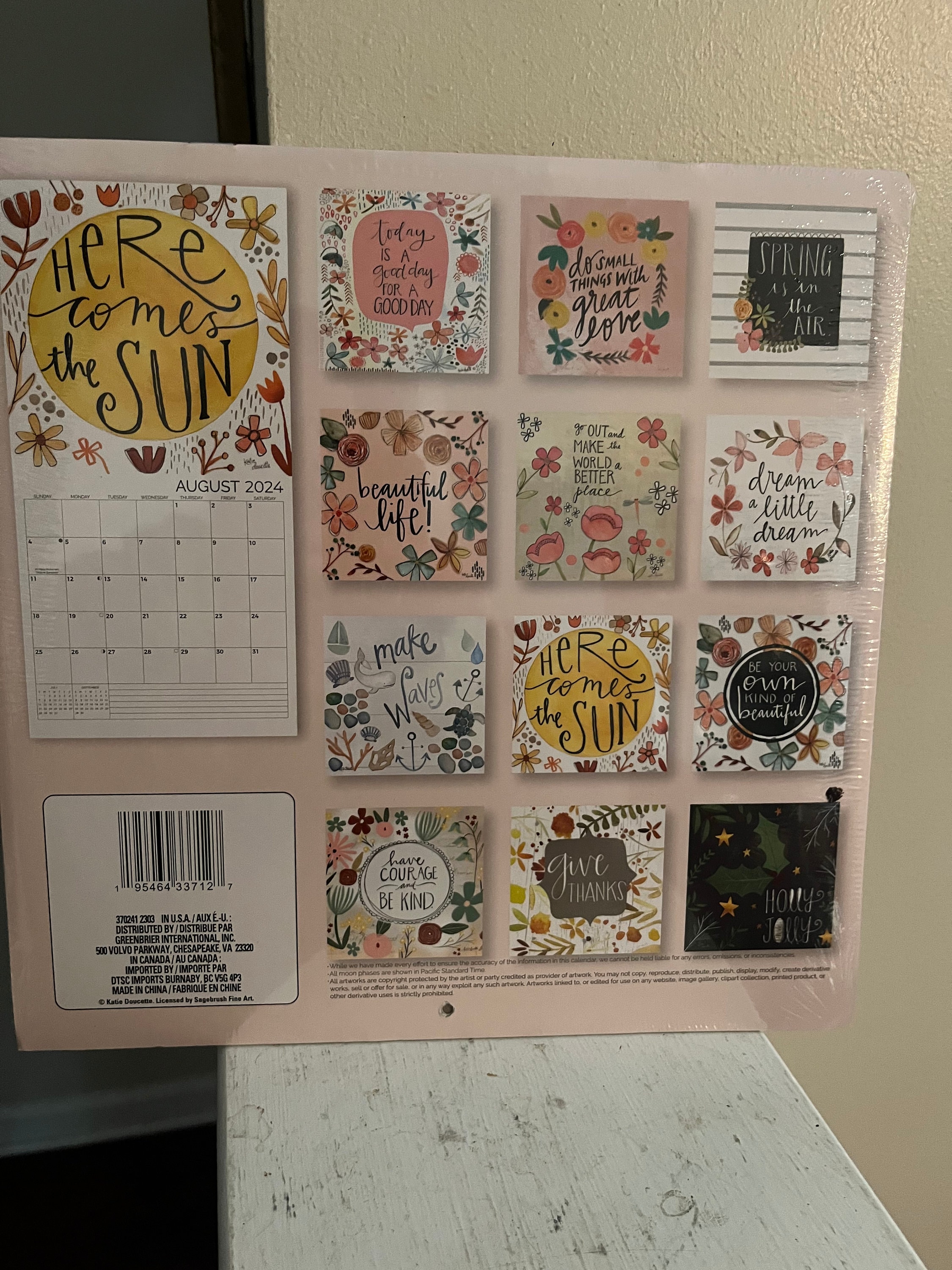 Beautiful Life 2024 Calendar - Etsy
