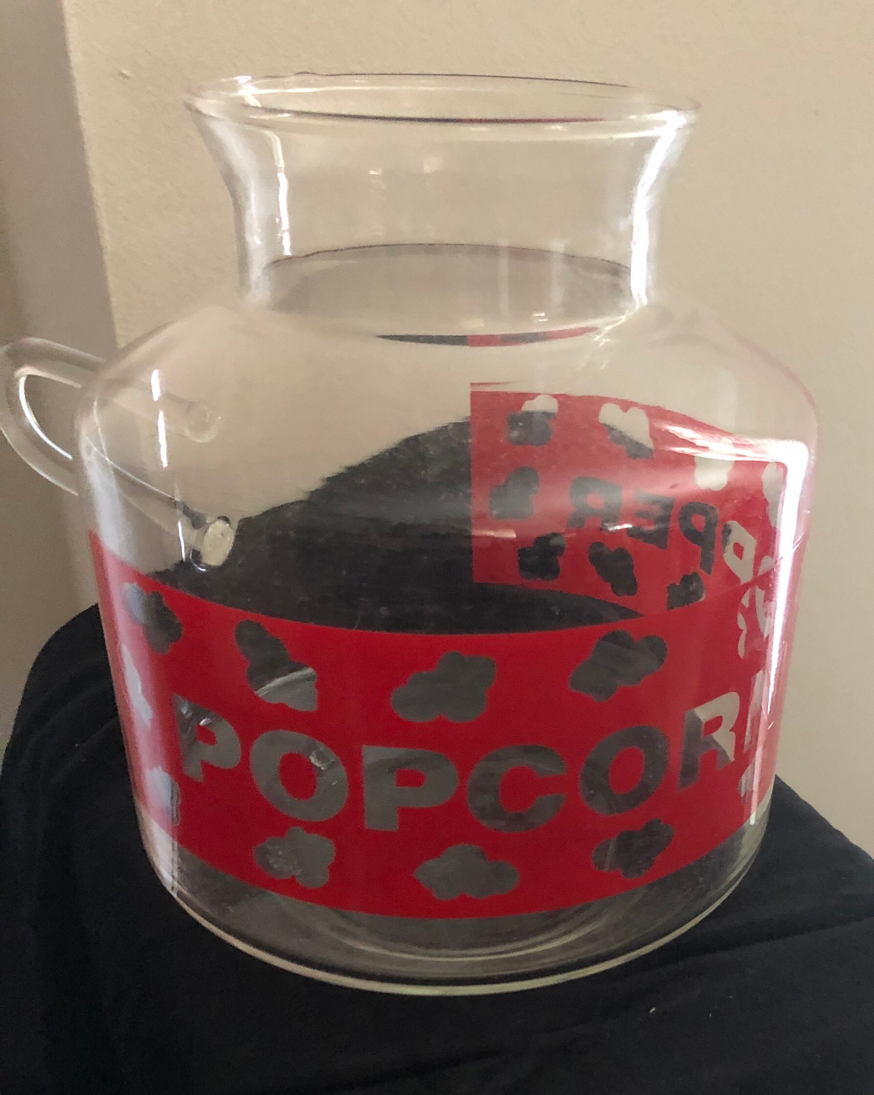 Vintage Glass Popcorn Popper - Etsy