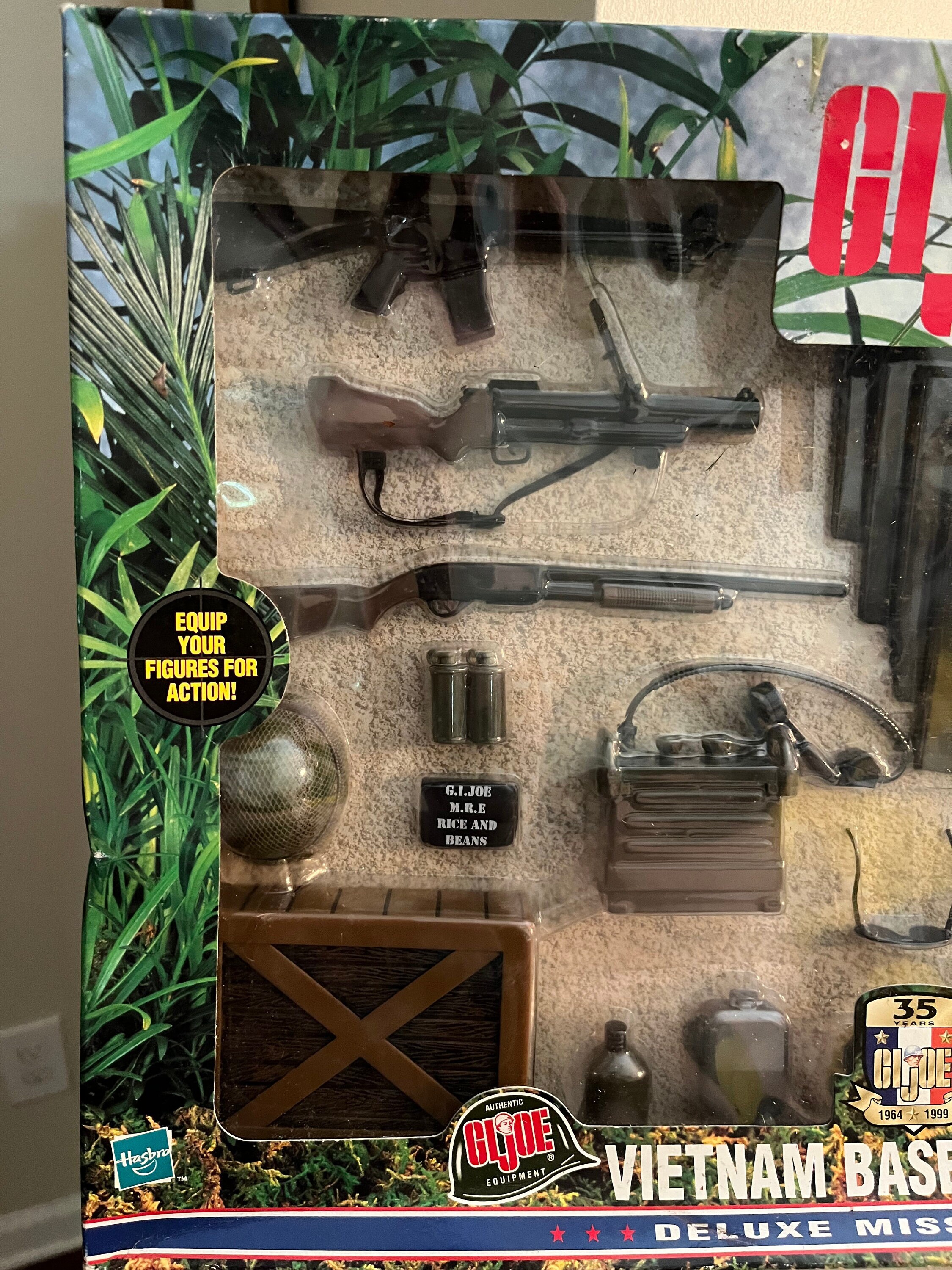 Vintage 1999 G. I. Joe Vietnam Base Camp Set - Etsy