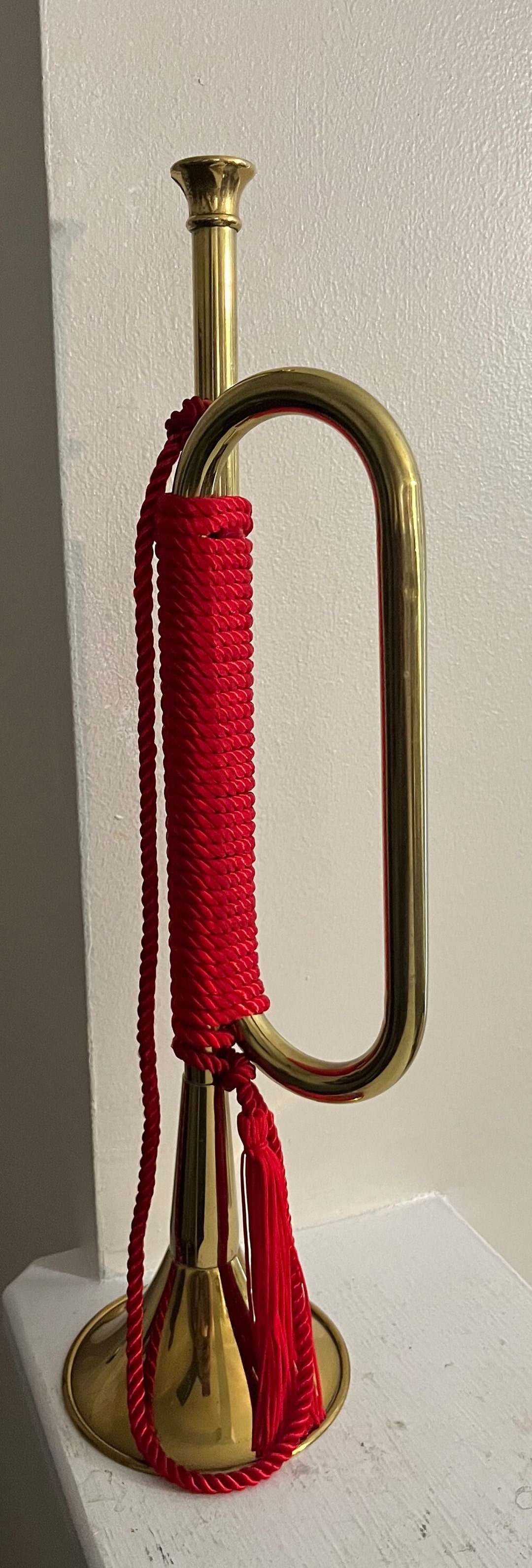 Vintage Brass Bugle Christmas Decor - Etsy