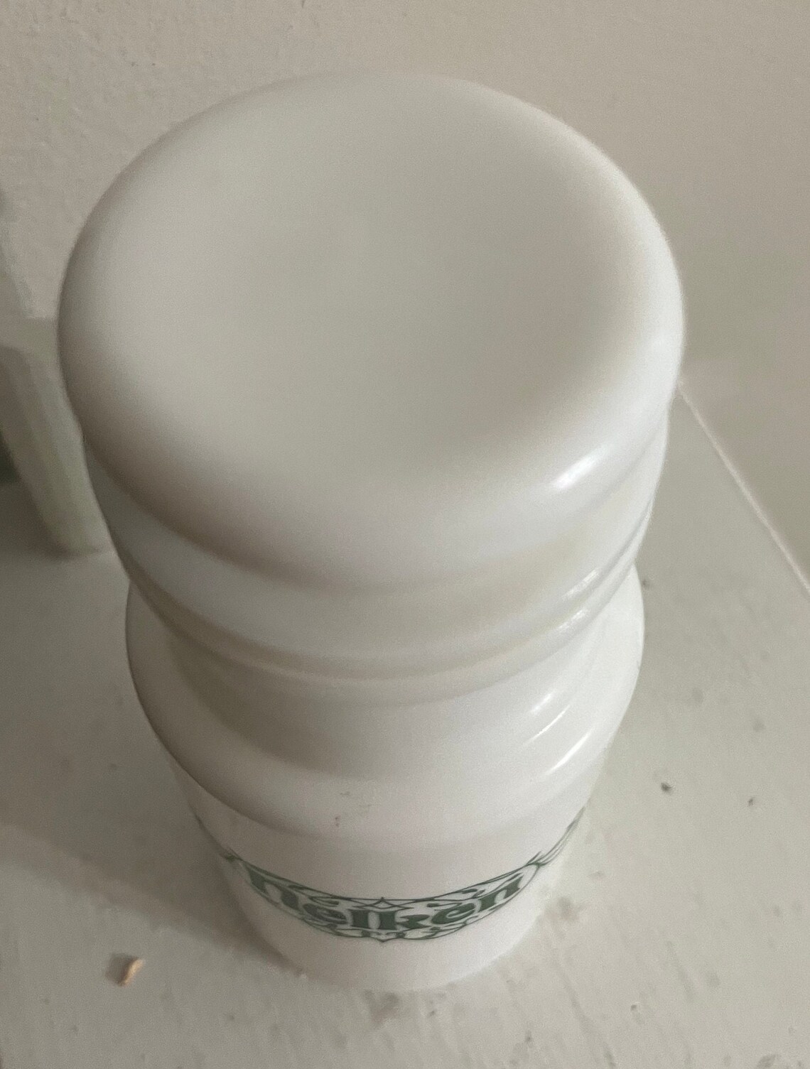 Vintage Italian White Glass Cloves Bottle - Etsy