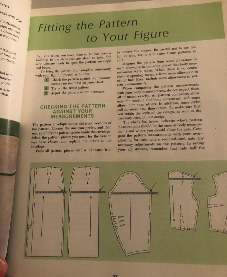 Singer Sewing Book Vintage 1969 Complete Guide to Sewing - Etsy