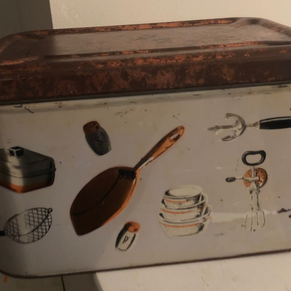 Copper Bread Box - Etsy