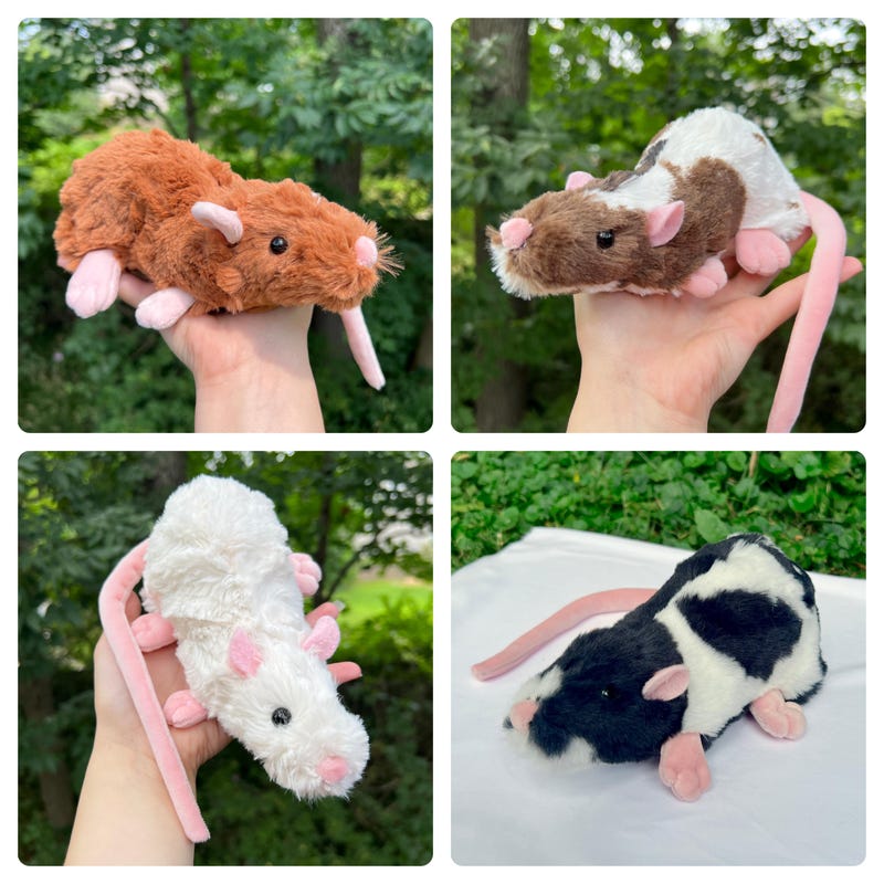 Rat Plushie - Etsy