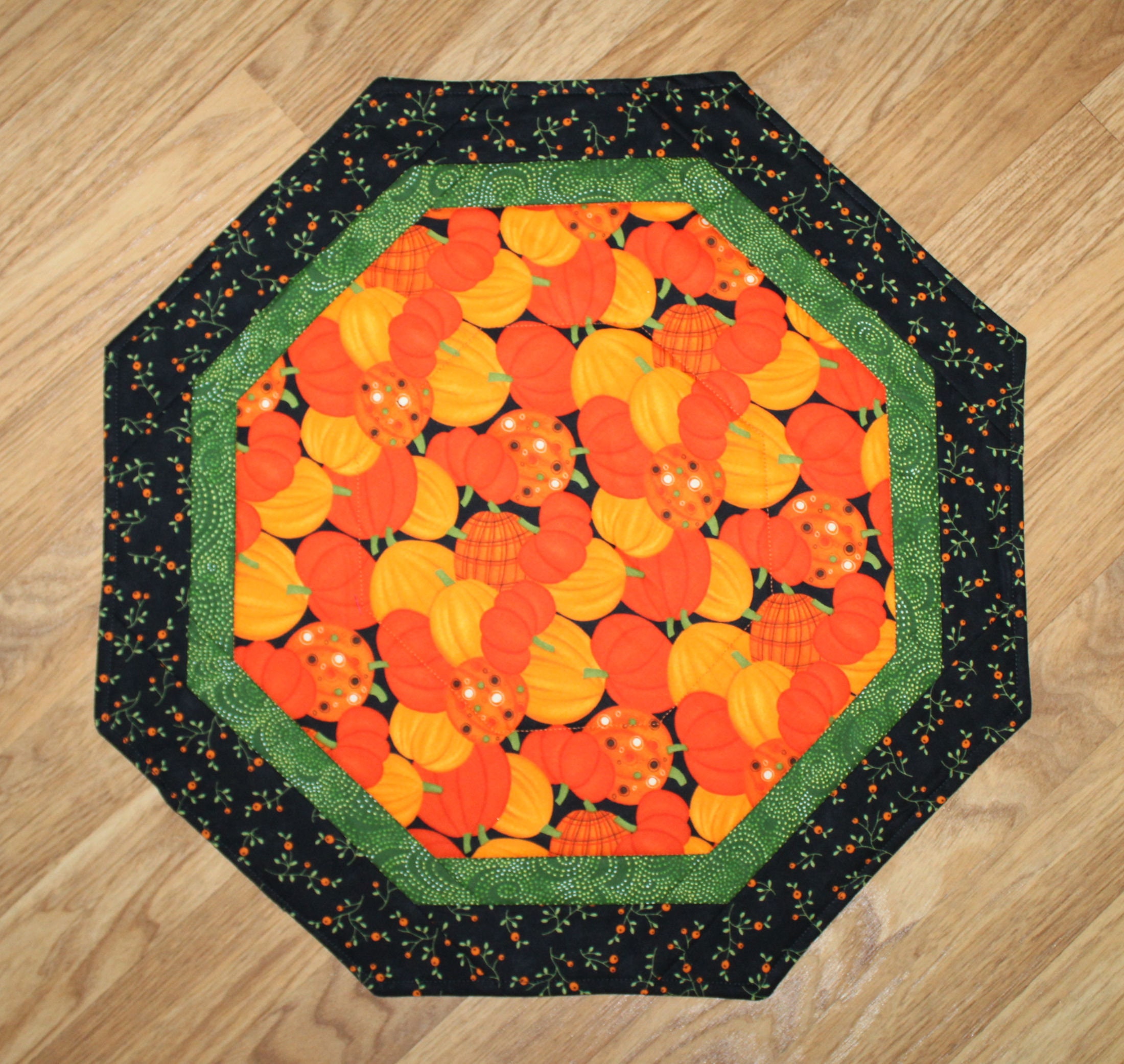 Pumpkin's Pumpkin's Pumpkin's Octagon Table Cover - Etsy UK