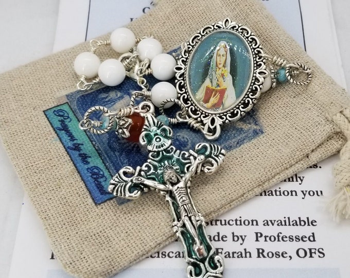 St Dymphna Chaplet~patron St of Anxiety, Mental Health Therapists, Loss of Parents,decade Car ...