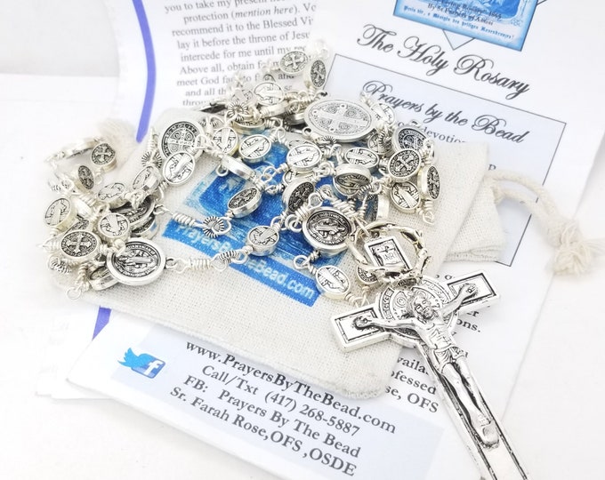 St Benedict Unbreakable Rosary~exorcism and Deliverance, Protection ...
