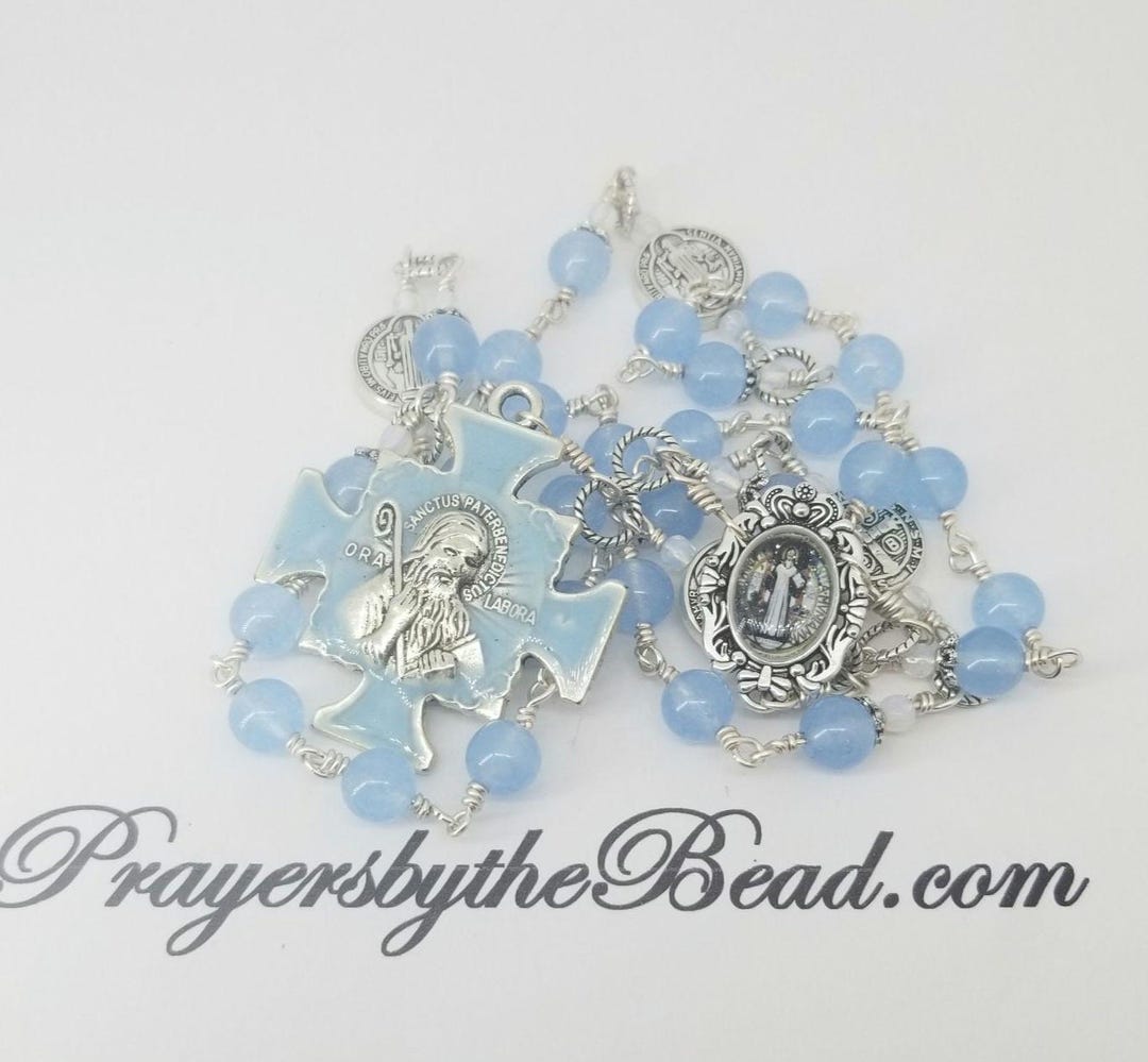 Chaplet of St Benedict, Mens Rosary~saint for Kidney Disease,gall ...