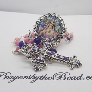 Anglican Opal Prayer Beads Episcopal Prayer Beadsamethyst | Etsy