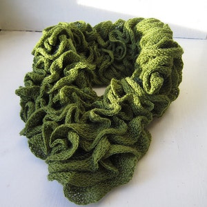 Ruffle Neck Cozy PDF Knitting Pattern - Etsy