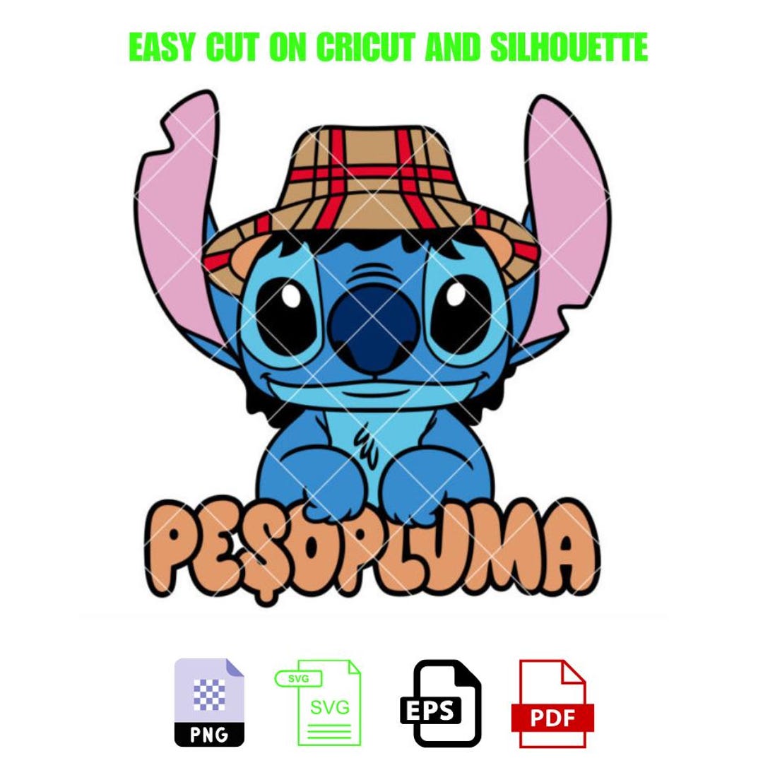 Stitch Peso Pluma Svg, Fan Tour Svg, Musica Regional Svg, Kawaii Svg ...