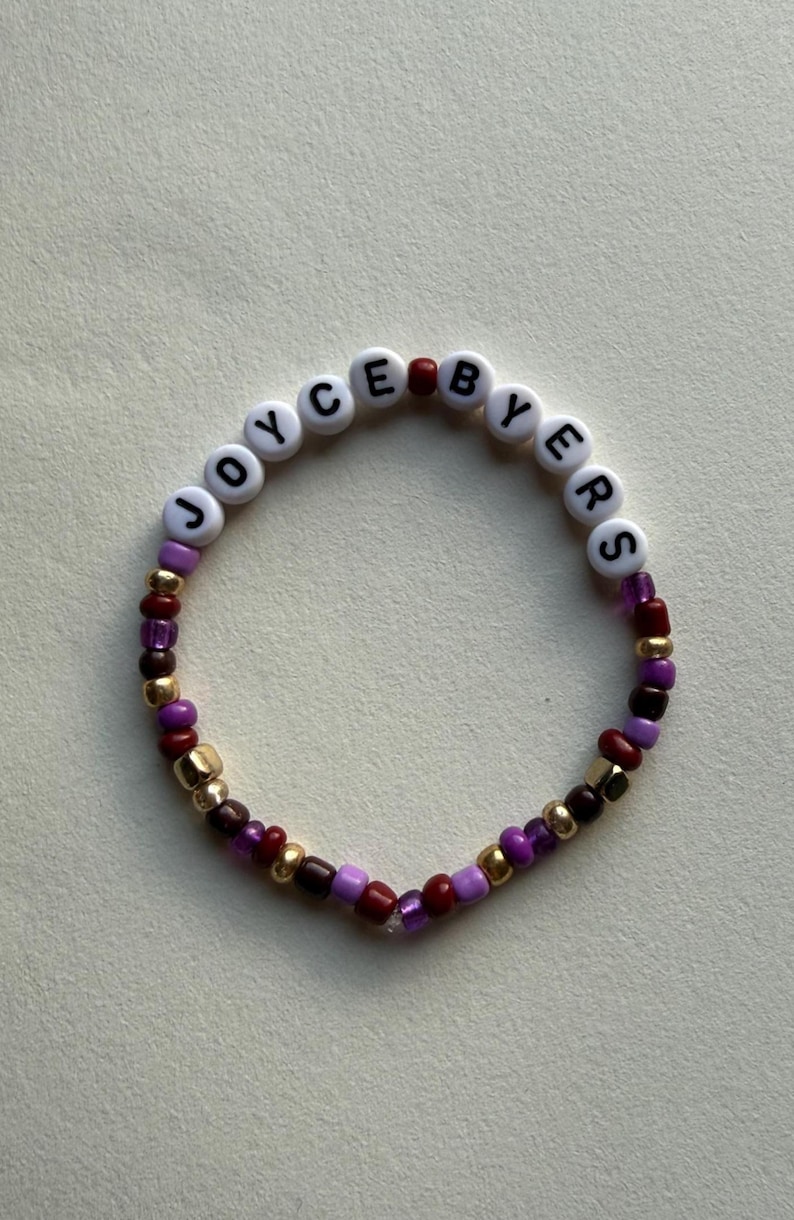 Stranger Things Character Name Friendship Bracelets | Stranger Things ...