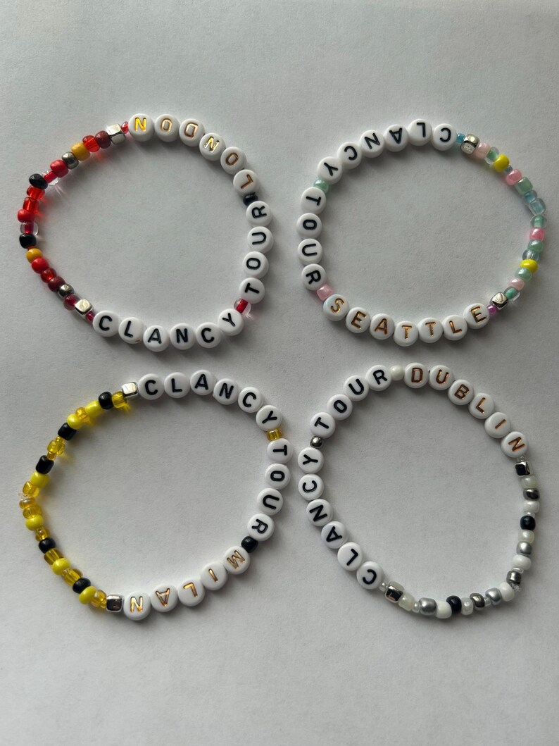 Twenty One Pilots Clancy Tour Personalised Bracelets | Twenty One ...
