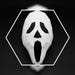 Ghost Face Mask Papercraft, Scream Face Mask Papercraft, 3D Low Poly ...