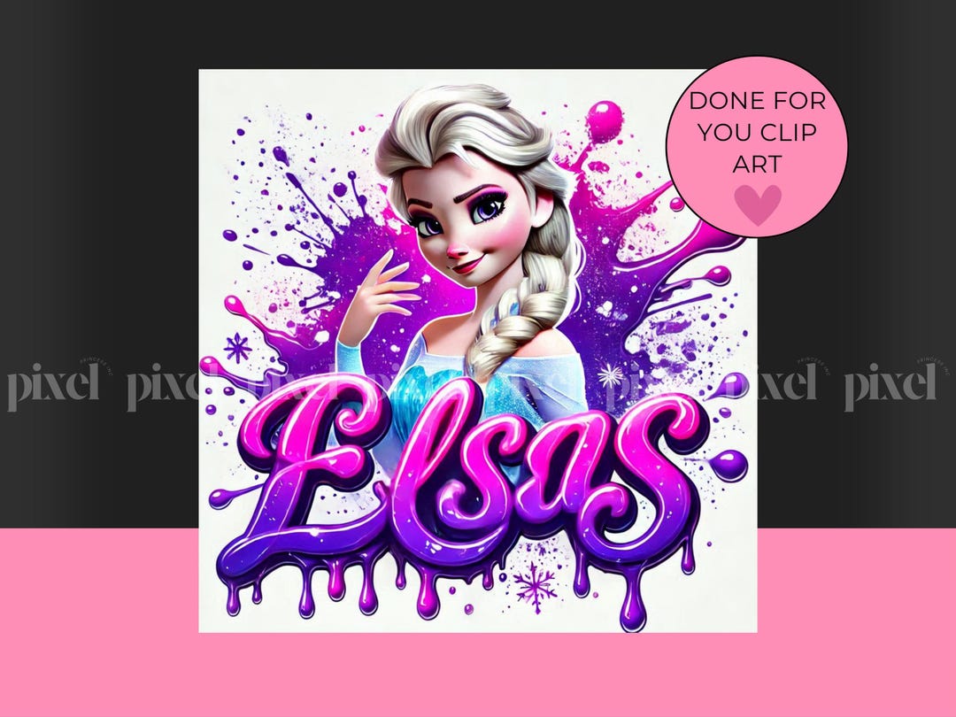 Ice Princess Girl Snow Queen | Digital Designs | Clip Art | UVDTF ...