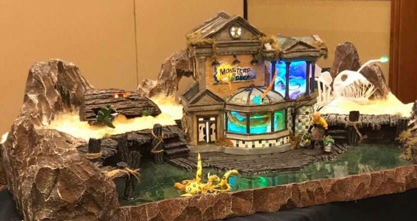 Custom Halloween Village Display Services | Etsy