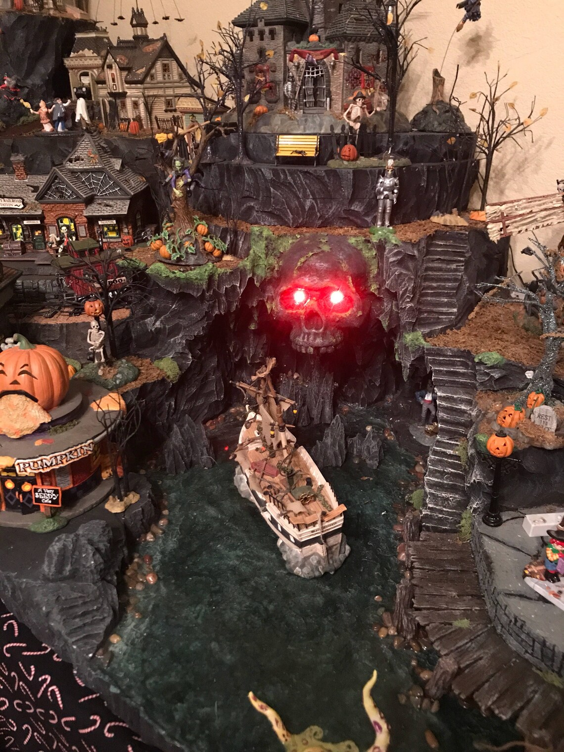 Custom Halloween Village Display Services - Etsy