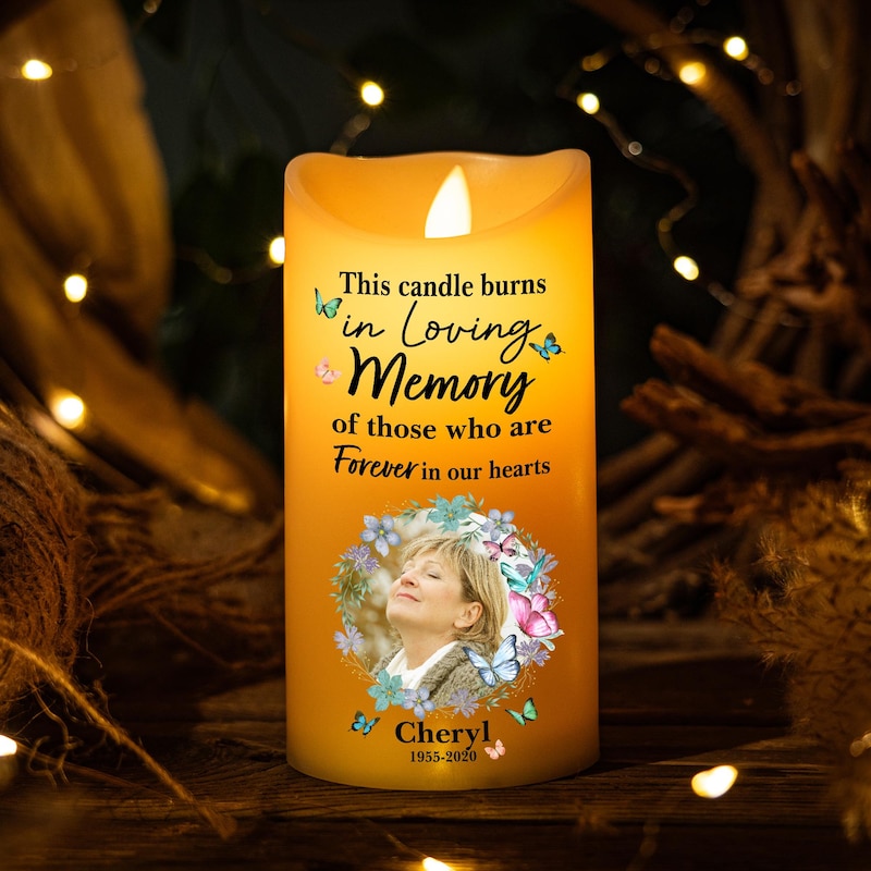 Personalised Grief Candle - Etsy Canada