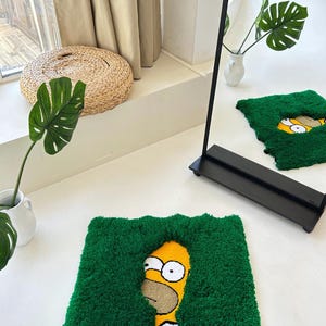 Simpson Tufted Rug, in the Bush, Custom Rug, Bedroom Rug, Kitchen Rug ...