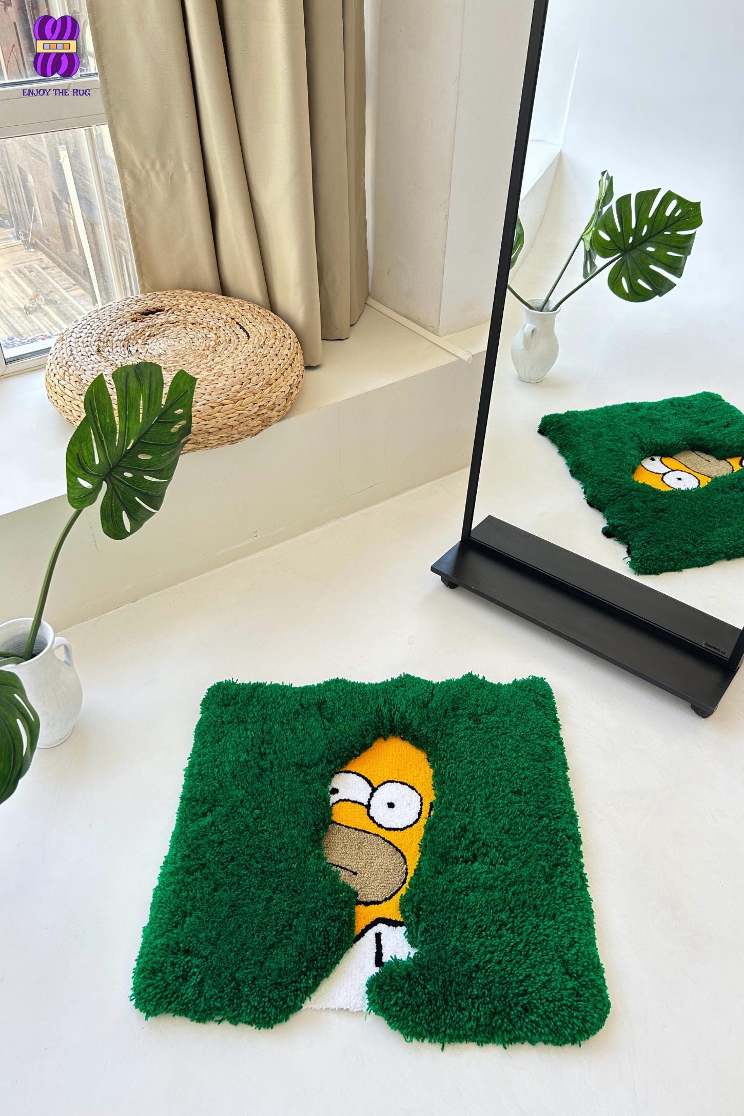 Simpson Tufted Rug, in the Bush, Custom Rug, Bedroom Rug, Kitchen Rug ...