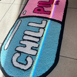 Pill Tufted Rug, Custom Rug, Bedroom Rug, Handmade Rug, Custom Carpet ...