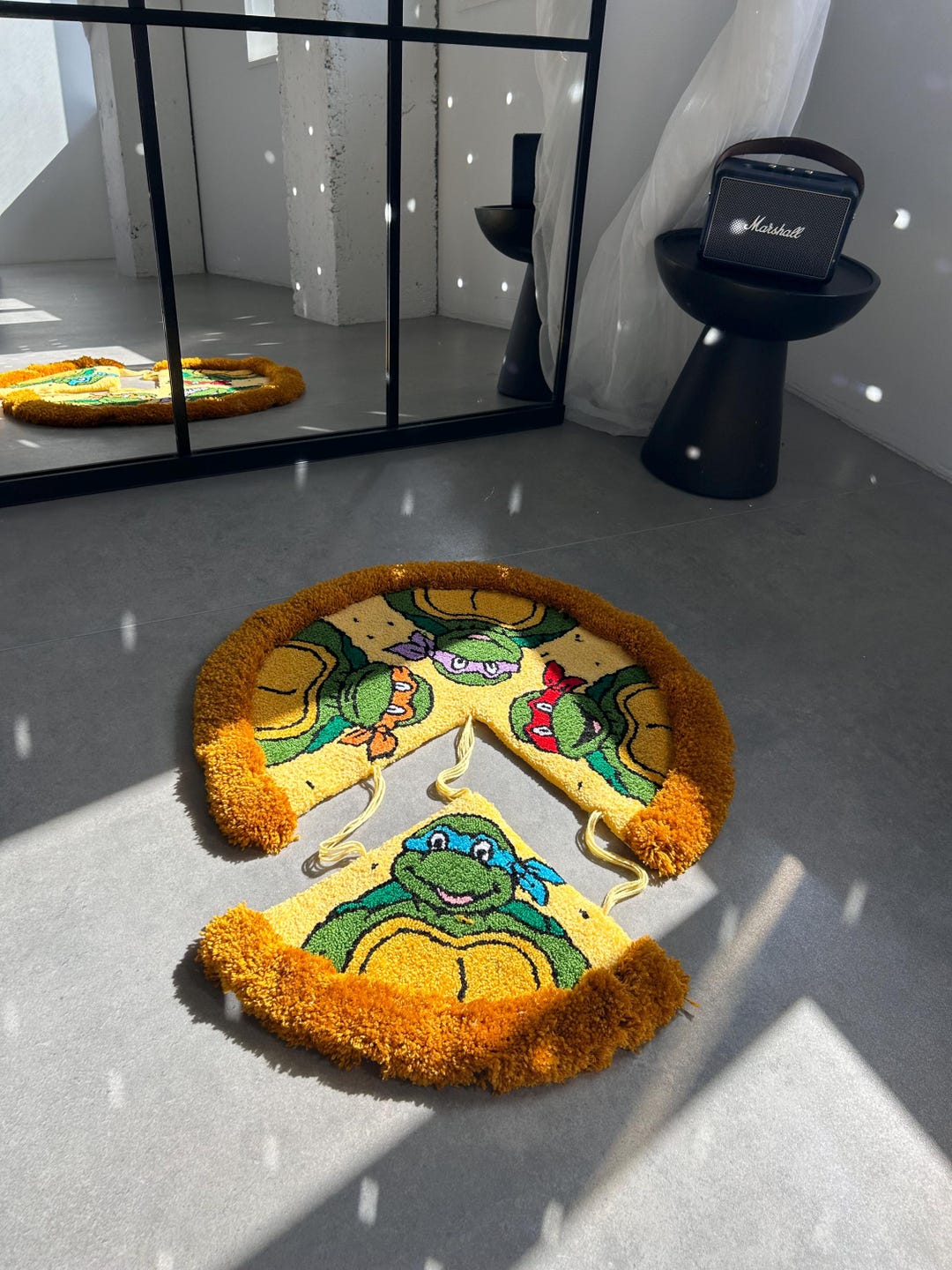 Teenage Mutant Ninja Turtles Tufted Rug Bold Comic-inspired Decor ...