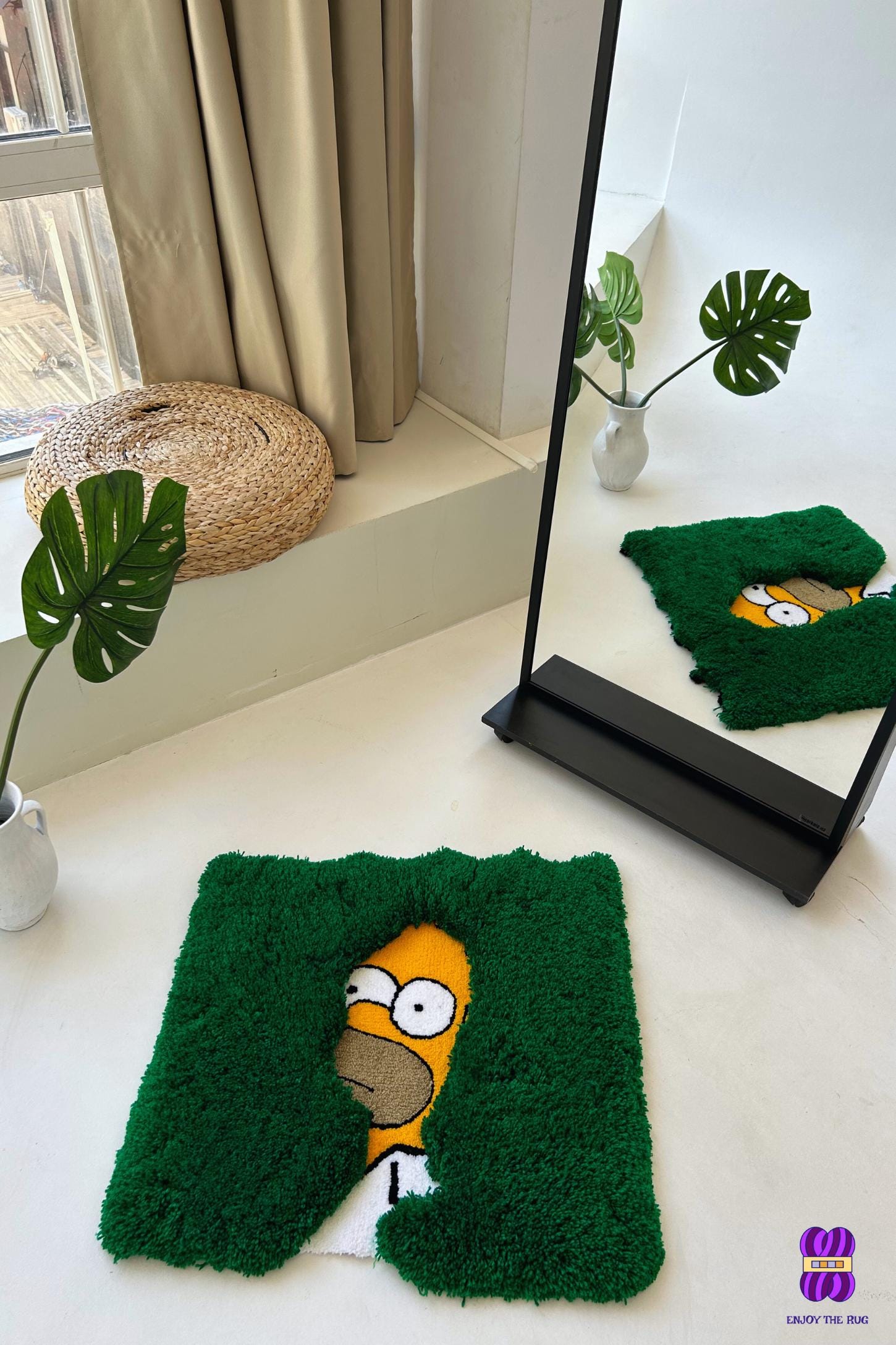 Simpson Tufted Rug, in the Bush, Custom Rug, Bedroom Rug, Kitchen Rug ...