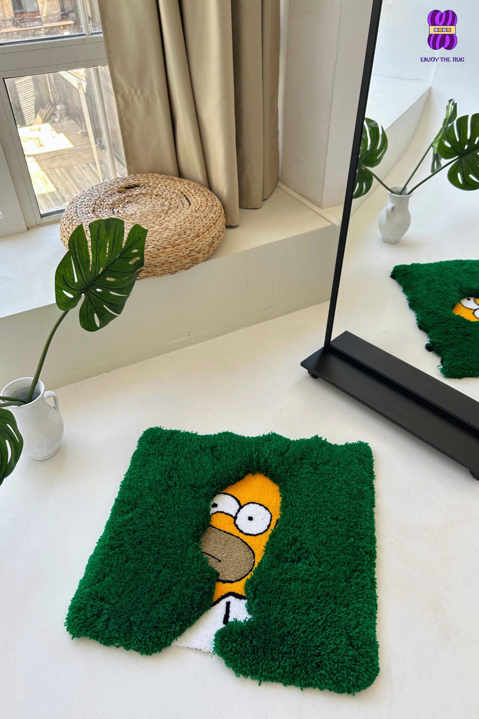 Simpson Tufted Rug, in the Bush, Custom Rug, Bedroom Rug, Kitchen Rug ...