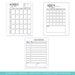 Monthly, Weekly, Daily Lesson Plan Printable Template - Etsy