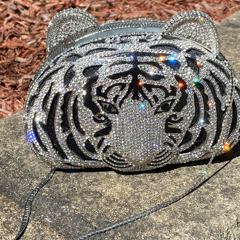 Rhinestone Tiger - Etsy