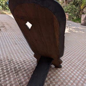 Big Vintage African Chair From Mali - Etsy
