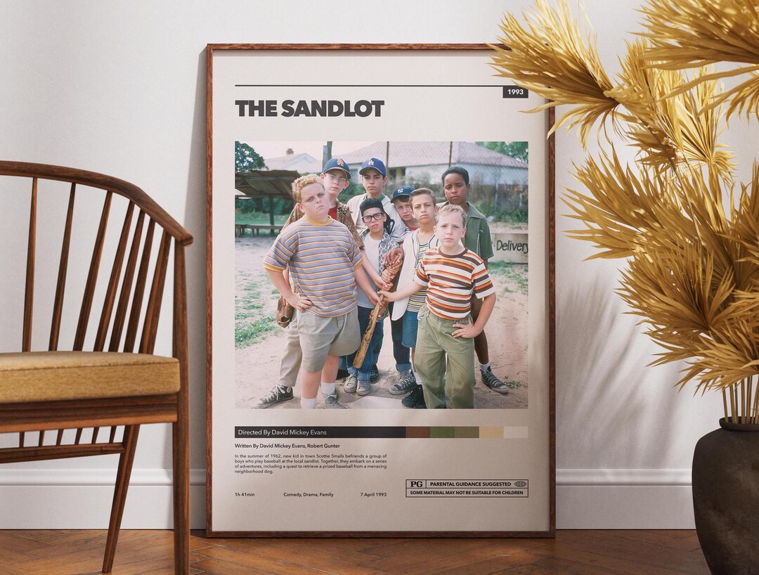 The Sandlot Poster, Movie Lovers Gift, Home Decor, Gift Idea, Vintage ...