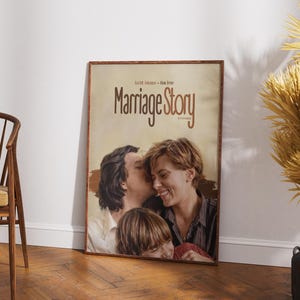 Marriage Story Poster, Digital Poster, Retro Movie Poster, Vintage ...