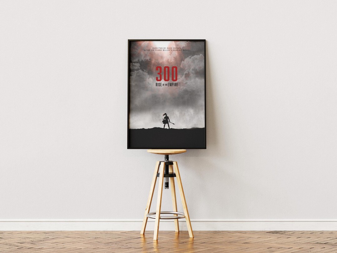 300 Movie Poster, Spartan Warrior Film, Digital Poster, Zack Snyder ...