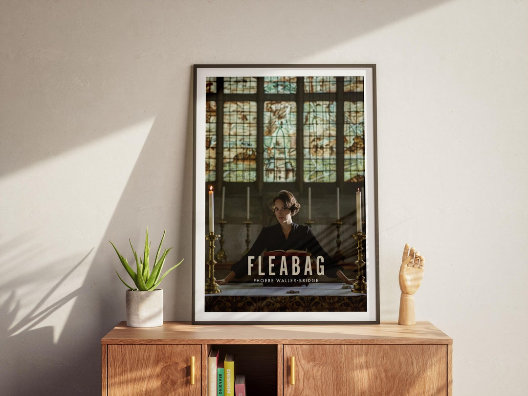 Fleabag Poster, Tv Series Digital Poster, Retro Poster, Vintage Poster ...