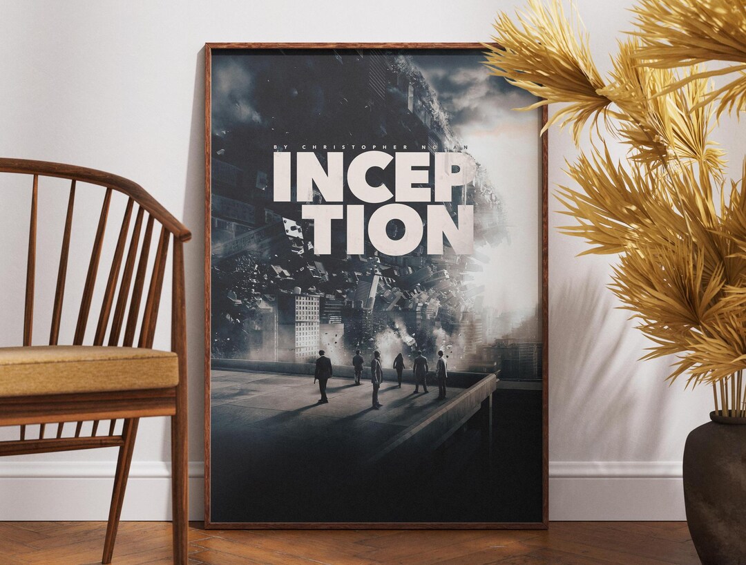 Inception Movie Poster, Christopher Nolan Film Print, Print Movie ...