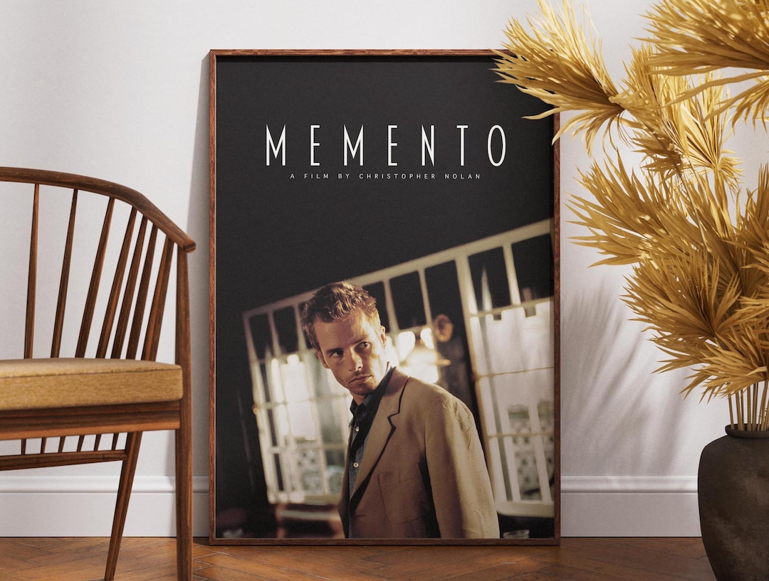 Memento Poster, Minimal Movie Print, Movie Lovers Gift, Printable Wall ...