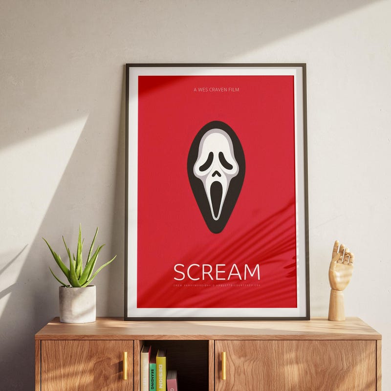 Scream Movie Poster - Etsy
