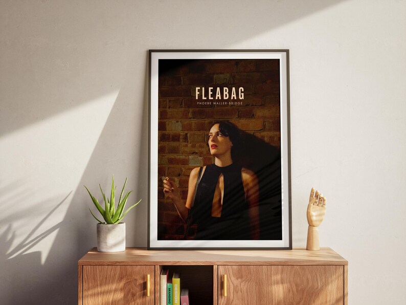 Fleabag Poster, Tv Series Digital Poster, Retro Poster, Vintage Poster, Wall Decor Idea, Movie ...
