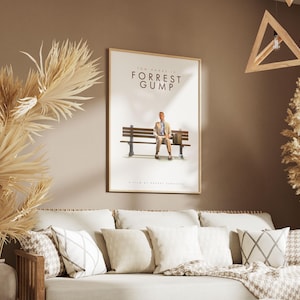 Forrest Gump Digital Movie Poster Tom Hanks Films Print Digital Movie Poster Download Movie ...