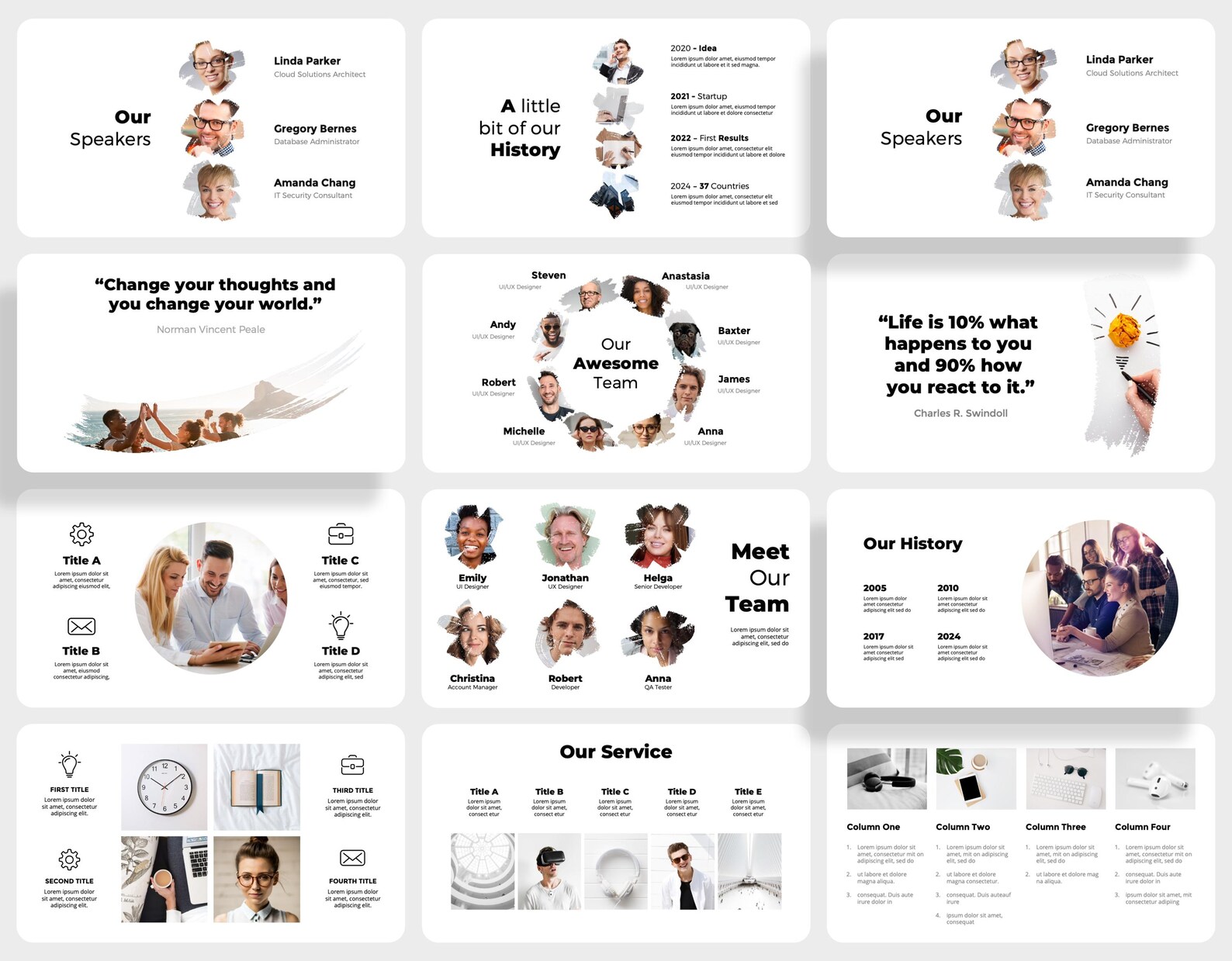 Animated Photo Slides,powerpoint Keynote,presentation Templates ...