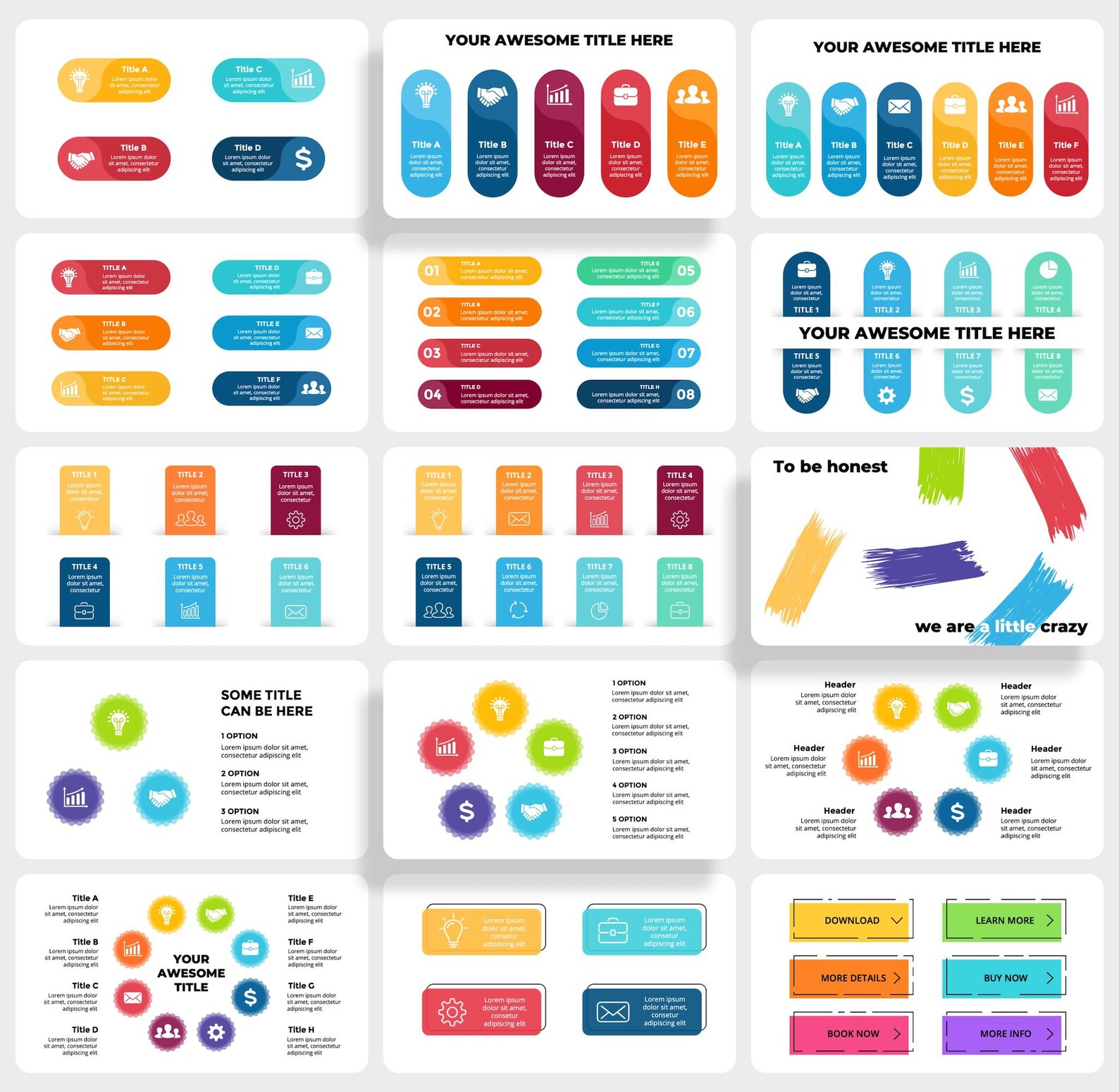 Simple Pitch Deck, Basic Ppt Slides, Clean Essential Design ...
