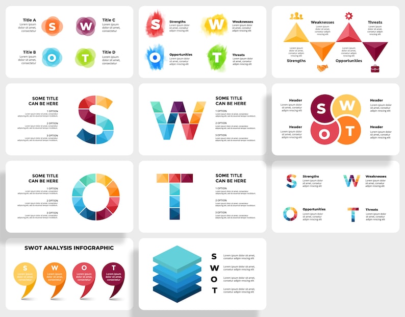 SWOT Analysis Presentation,business Powerpoint Theme,editable ...
