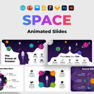 Space Infographics Powerpoint, Presentation Template, Universe ...