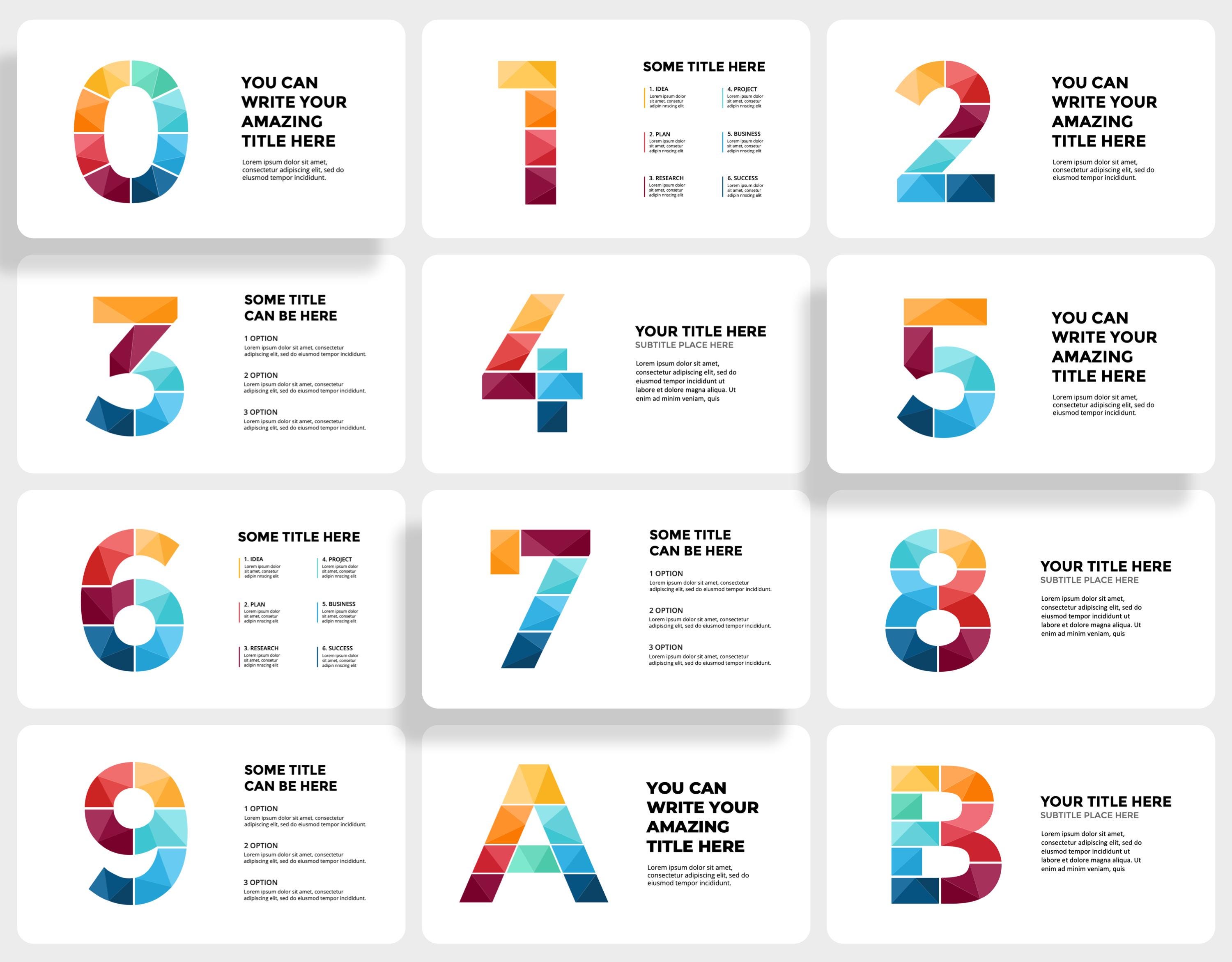 Alphabet Presentation Template, Powerpoint Letters, Canva Font Slides ...