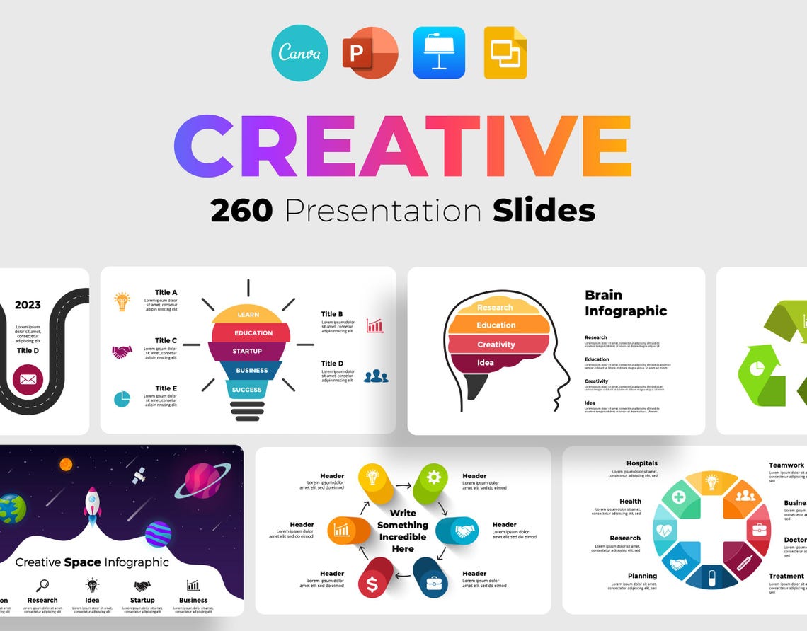 Creative Powerpoint Infographics,modern Canva Presentation Template ...