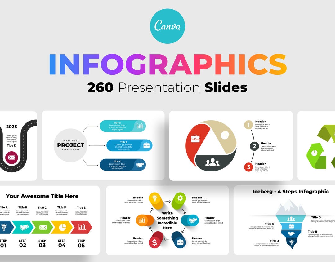 Canva Infographics,canva Presentation Template,editable Infographic ...