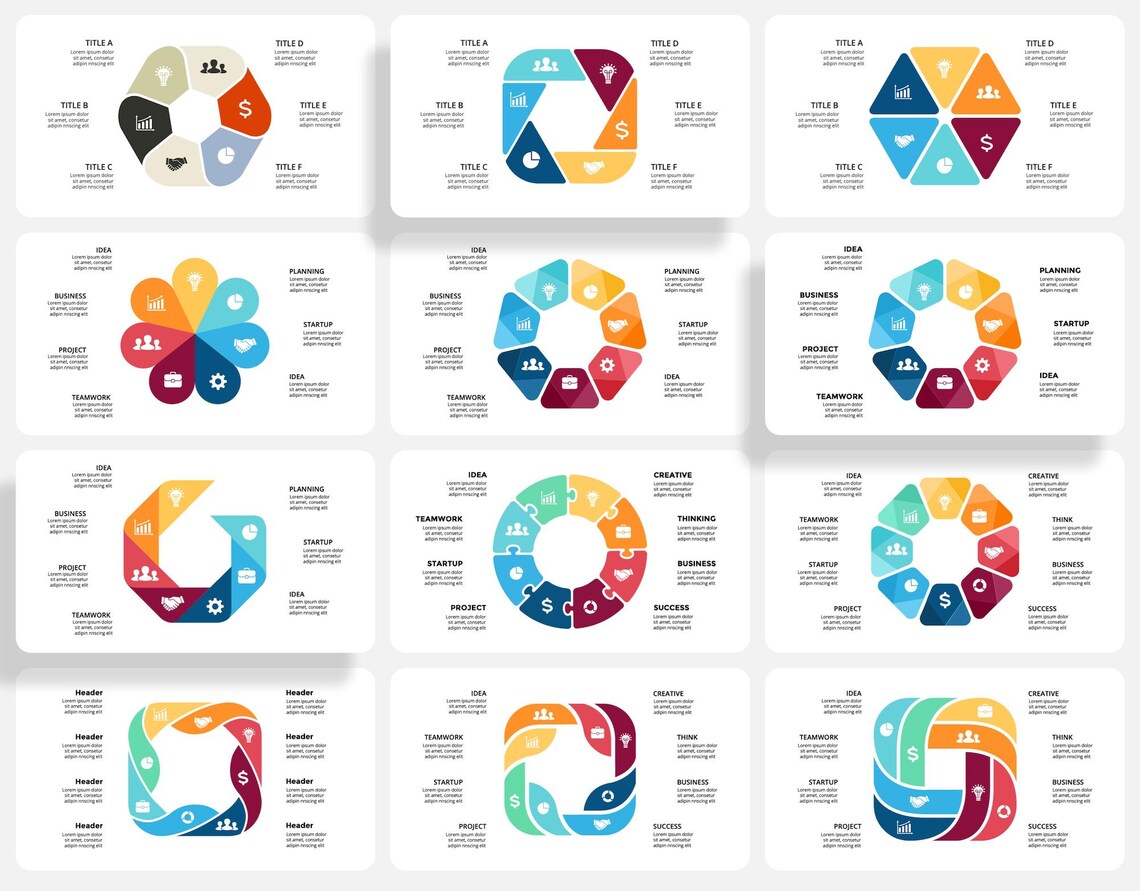Circle Diagrams,chart Powerpoint Presentation Template,keynote ...